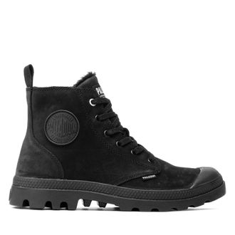Palladium Schnürstiefeletten Palladium Pampa Hi Zip Wl 05982-010-M Schwarz