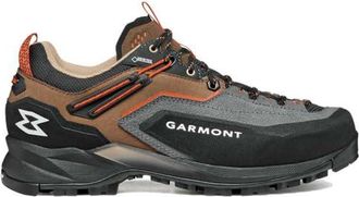 Garmont Akron GTX Chaussures basses de randonnée imperméables et stables pour homme avec semelle extérieure antidérapante et daim, Toit marron Tango Red, 42.5