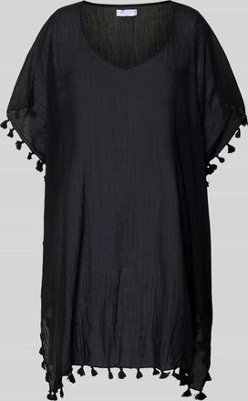 Seafolly Oversized Kaftan mit Rundhalsausschnitt