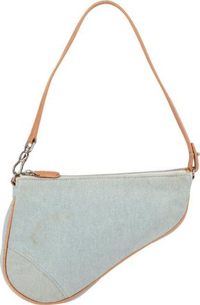 Dior Crossbody Bags - Christian Dior Denim Mini Saddle Handbag - Gr. unisize - in Bunt - f&uuml;r Damen