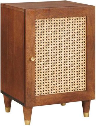 vidaXL Vidaxl - Cabinet de salle de bain avec &eacute;tag&egrave;re Marron 38 x 33.5 x 58 cm