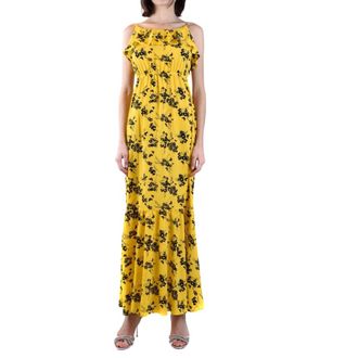 Michael Kors Femme, Robes, Jaune, Taille: W26 Strappy Round Neck Dress