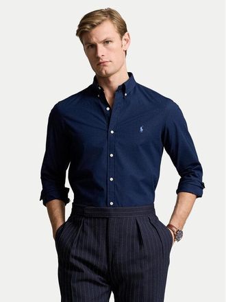 Polo Ralph Lauren Hemd 710928254001 Dunkelblau Slim Fit