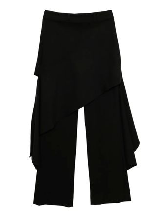 Monse jupe &agrave; design structur&eacute; - Noir