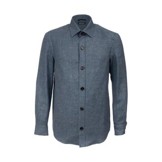 Ermenegildo Zegna Herren, Shirts, Blau, XLGr&ouml;&szlig;e