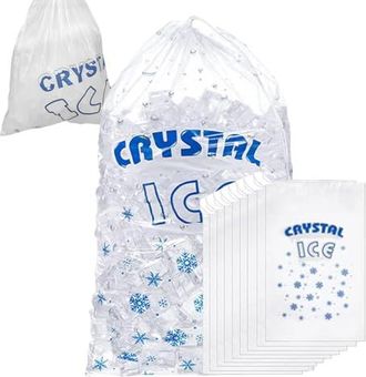 Generic Sacs pour glace, sac de glace - Rangement portable avec cordon de serrage pour les voyages, les pique-niques, la livraison de nourriture, les sports d