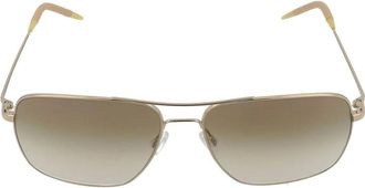 Oliver Peoples Homme, Accessoires, Jaune, Taille: 58 MM Lunettes de soleil Clifton