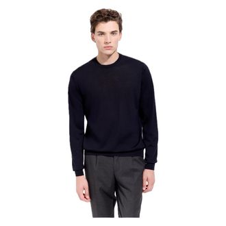 FILIPPO DE LAURENTIIS Round-Neck Strickwaren - - Knitwear - Herren - Blau - 2XL