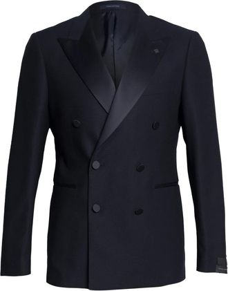Tagliatore Homme, Vestes, Bleu, Taille: XL Costume Tuxedo Crois&eacute;