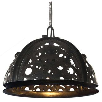 vidaXL Vidaxl - Plafonnier industriel en forme de roue dent&eacute;e 45 cm E27