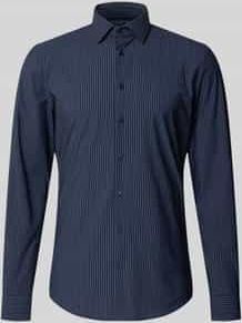 Jake*s Slim Fit Business-Hemd mit Kentkragen