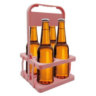 Generico Bierflaschenhalter, Wasserflaschenhalter, Weinflaschenhalter, tragbarer Bierkorb-Träger für Fußball, Baseball, Radfahren