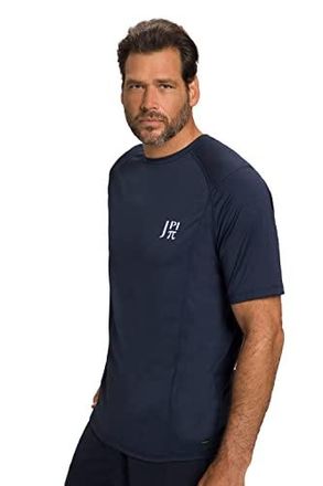 JP1880 Jay-pi Funktions, Flexnamic, Fitness, T-Shirt à Manches mi-Longues, Quickdry pour Homme, Bleu Marine foncé., L