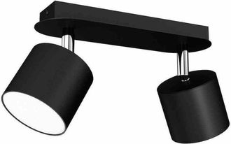 Milagro DIXIE BLACK Deckenleuchte 2xGX53