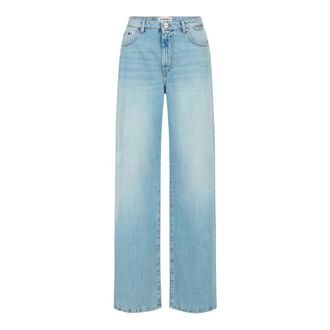 Iceberg Femme, Jeans, Bleu, Taille: W26 Pantalon coupe Tailoring 5 poches