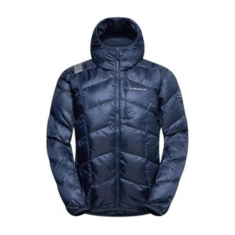 La Sportiva Wattierte Daunenjacke - - Jackets - Herren - Blau - M