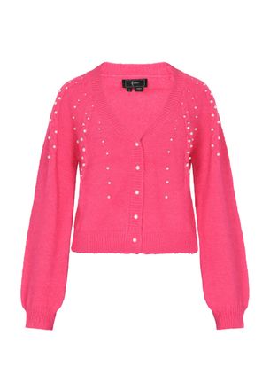 Faina Strickjacke Damen Rosa