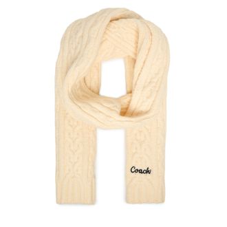 Coach Schal Coach CCL89 &Eacute;cru