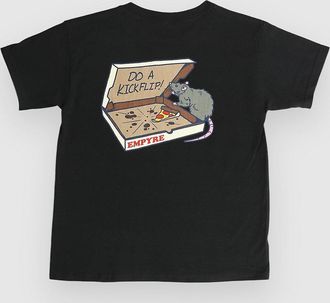Empyre Pizza Rat Kids T-Shirt black