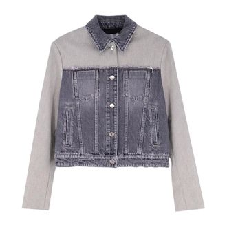 Stella McCartney Damen, Jacken, Grau, SGr&ouml;&szlig;e