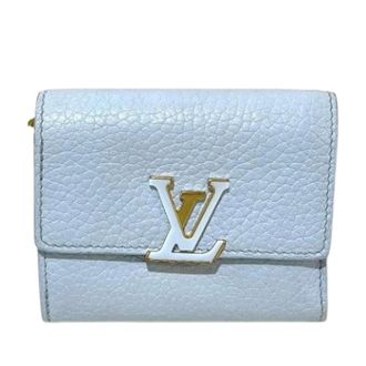 Louis Vuitton Pre-owned M69061 Portefeuille (tri-fold) - Femme - Pre-owned - Bleu - Taille: ONE Size