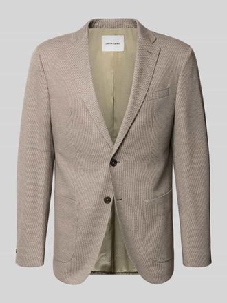 Pierre Cardin Fein strukturiertes Slim Fit 2-Knopf-Sakko Modell Michel