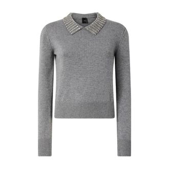 Pinko Ventotene Sweater - - Knitwear - Damen - Grau - L