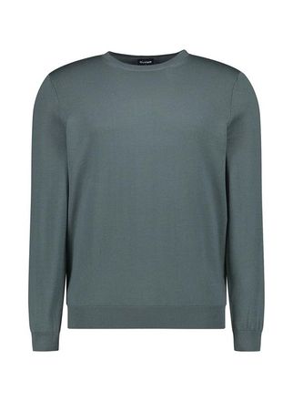Olymp Herren Pullover gr&uuml;n unifarben