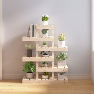 vidaXL Pflanzenst&auml;nder 85x25x109,5 cm Massivholz Kiefer Vidaxl