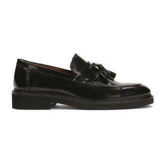 Kazar Schwarze Herren-Loafer mit einer Kupplung - - Shoes - Herren - Schwarzk - 43 EU