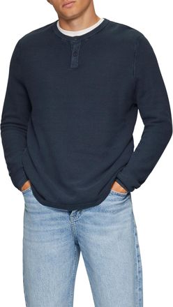 QS by s.Oliver Herren 2159019 Pullover mit Knopfleiste, 5798, Large