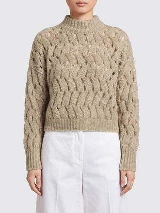Brunello Cucinelli Pullover Damen Farbe Beige