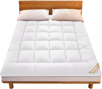 Generic weiche bettmatratze, federmatratzenauflage, weiche bettmatratze, flauschige automatte, tatami, bettmatratze flexibel, dicke gurte und rutschfest atmun