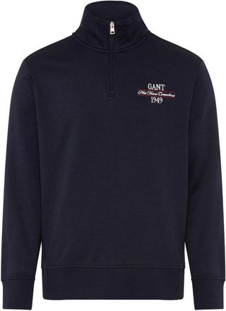GANT Sweatshirt GRAPHIC HALF-ZIP