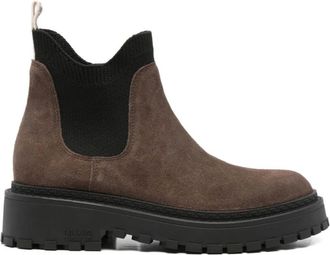 Liu Jo Femme, Chaussures, Brun, Taille: 40 EU Bottines Marron pour Femmes