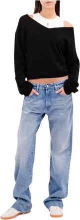 Icon Denim Los Angeles Femme, Jeans, Bleu, Taille: W25 Iris Jeans