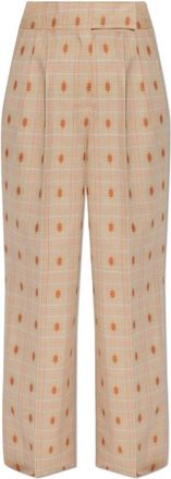 Etro Femme, Pantalons, Multicolore, Taille: 34 FR Wool Wide-leg Pantalons