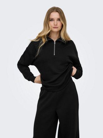 Only Play Sweater ONPLOUNGE HN LS HZ DS SWT NOOS Materialmix, loose fit