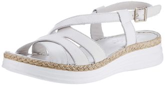 Andrea Conti Damen 0527808 Sandale, weiß, 40 EU