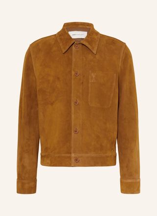 Ami Ami Paris Lederjacke braun