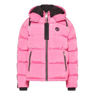 Carlo Colucci Femme, Vestes, Rose, Taille: 40 FR Veste dhiver matel&eacute;e Daverda