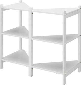 Vicco Meuble sous-lavabo Zeno, Blanc, 68x60.5cm Lot de 2