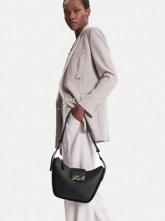 Karl Lagerfeld Handtasche KARL LAGERFELD A3W30046 Schwarz