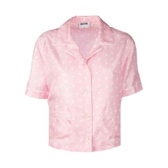 Moschino Damen, Blusen & Hemden, Rosa, LGr&ouml;&szlig;e
