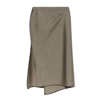 Victoria Beckham Femme, Jupes, Gris, Taille: 38 FR Midi Skirts