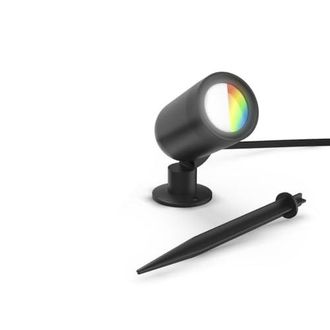 Hama Gartenleuchte WLAN, Erweiterung Gartenstrahler + Erdspie&szlig;, IP65