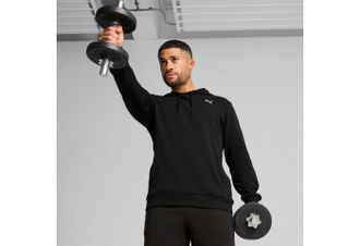 Puma Kapuzensweatshirt M TAD ESSENTIALS FRENCH TERRY HOODIE Regular Fit, f&uuml;r Fitness und sportliche Aktivit&auml;ten, atmungsaktiv