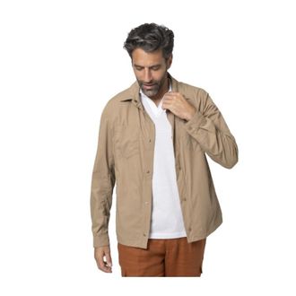 Herno Beige Nylon Hemdjacke - - Shirts - Herren - Beige - XL