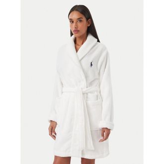 Polo Ralph Lauren Bademantel 4P0396 Wei&szlig;