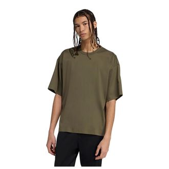 adidas Mens Soft Lux T-Shirt Olive Strata M